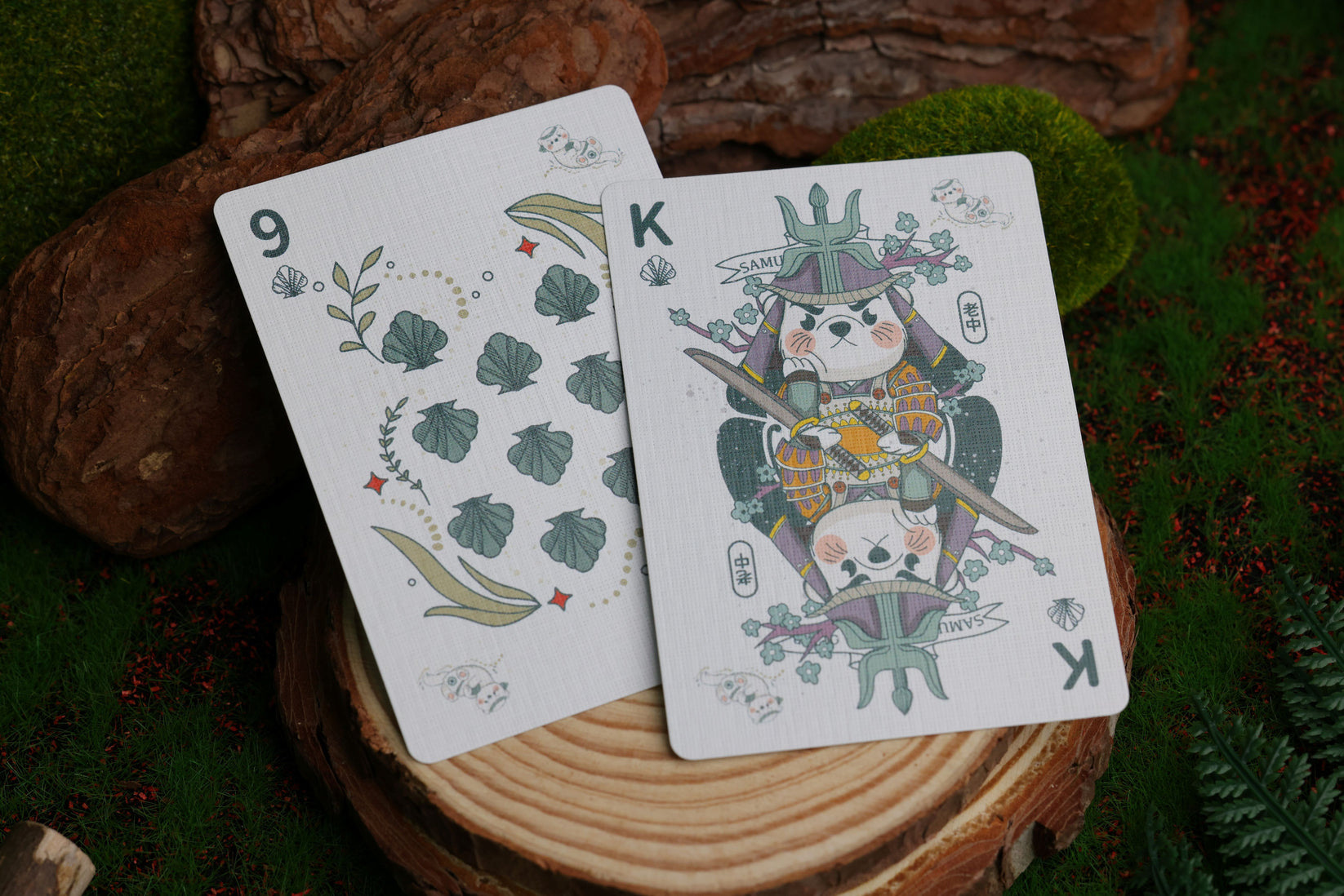 Samurai Otter Playing Cards | MIZU Edition – Room One Cards