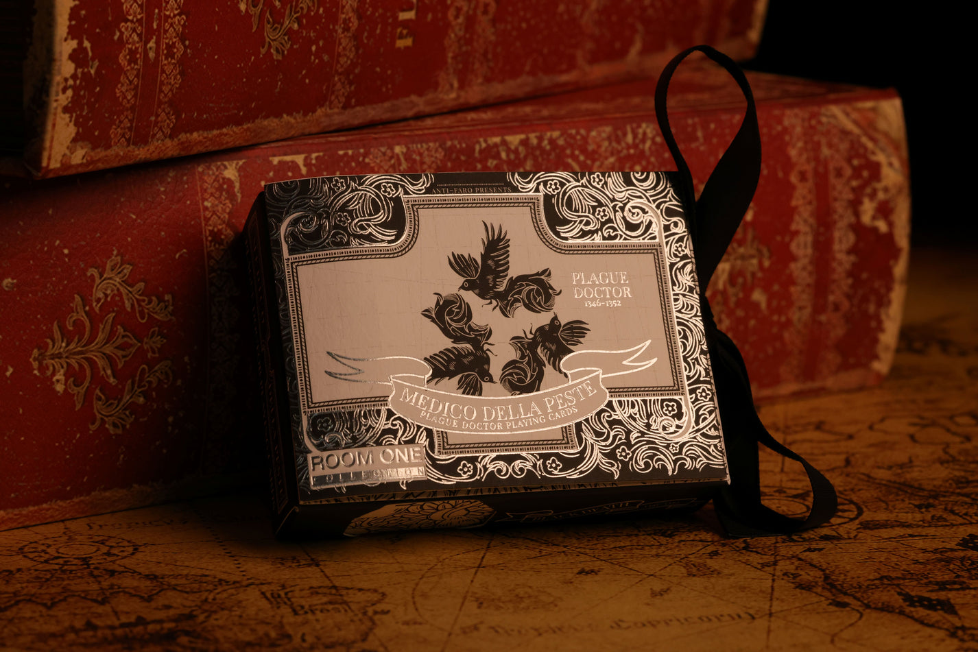 Plague Doctor Playing Cards | BLACKOUT PLAGUE Edition – Room One Cards