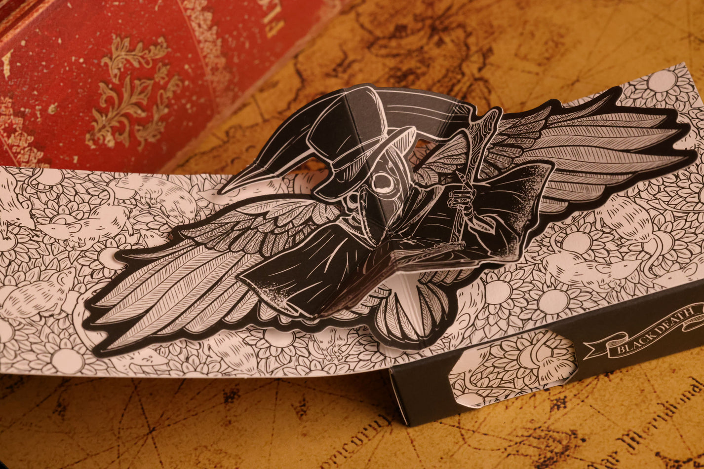 Plague Doctor Playing Cards | BLACKOUT PLAGUE Edition – Room One Cards