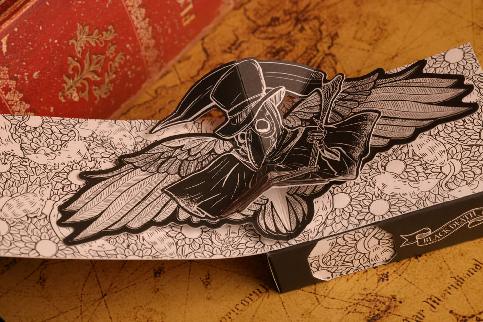 Plague Doctor Playing Cards | BLACKOUT PLAGUE Edition – Room One Cards