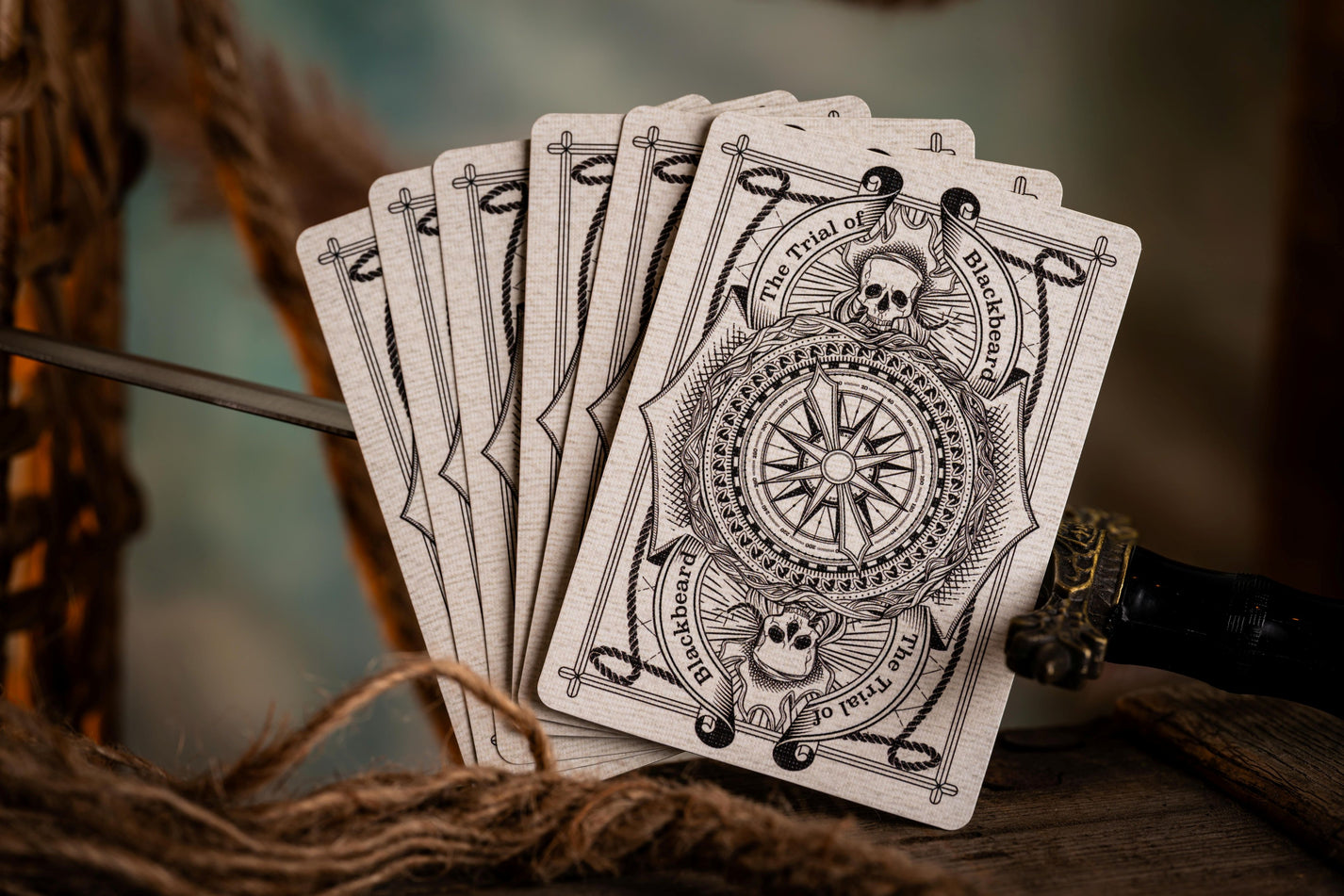 The Trial of Blackbeard Playing Cards | PLUNDERER Collector Set – Room ...