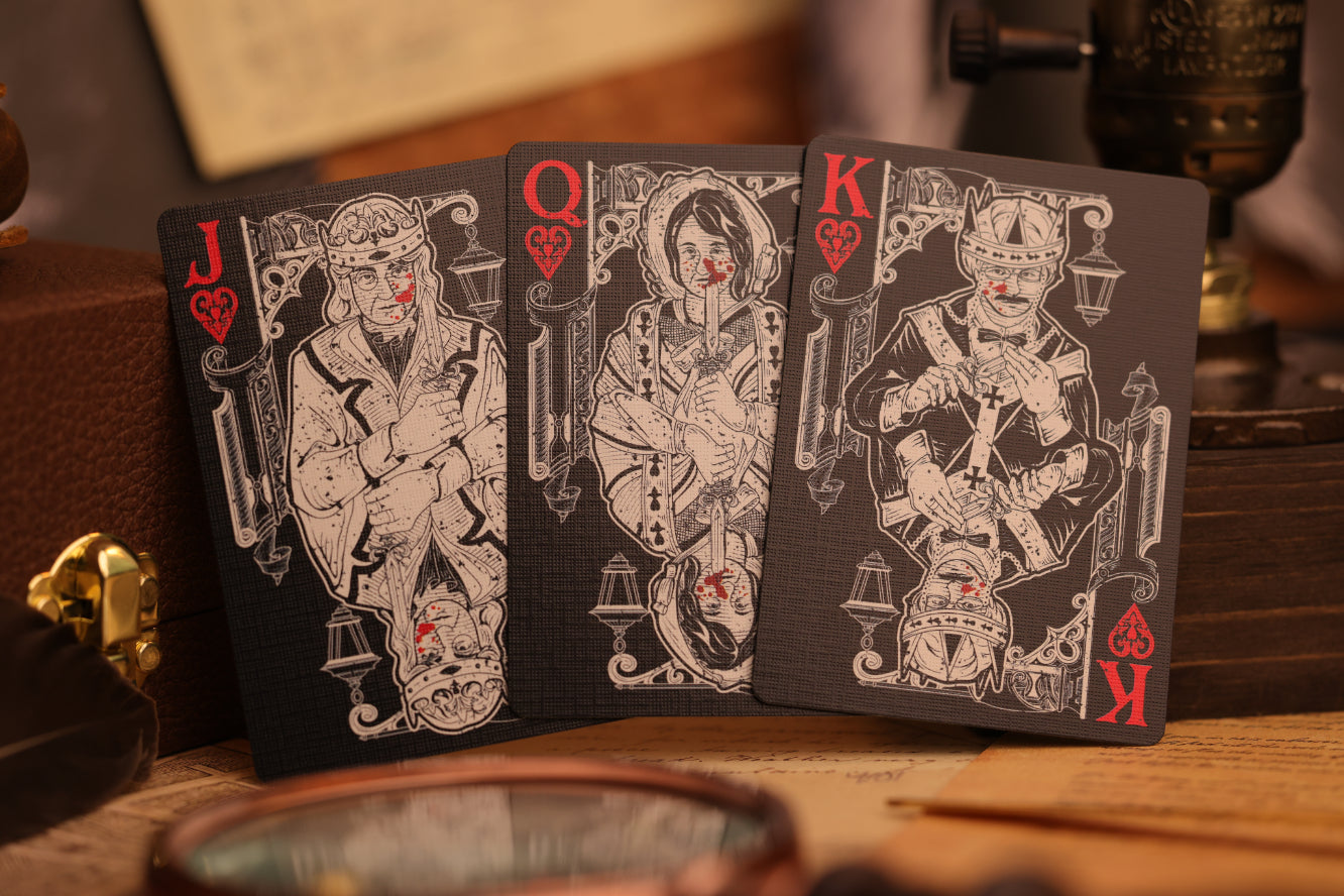 Jack the Ripper & Sherlock Holmes Playing Cards - Collector Set – Room ...