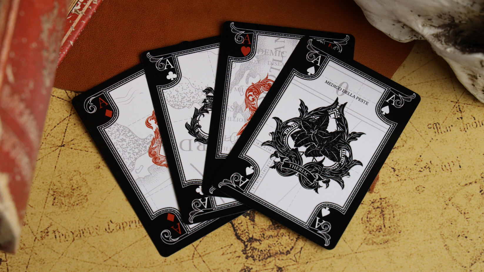 Plague Doctor Playing Cards - MASK Edition – Room One Cards