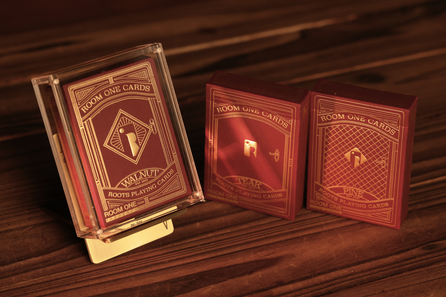 Red Roots Playing Cards - Display Set – Room One Cards