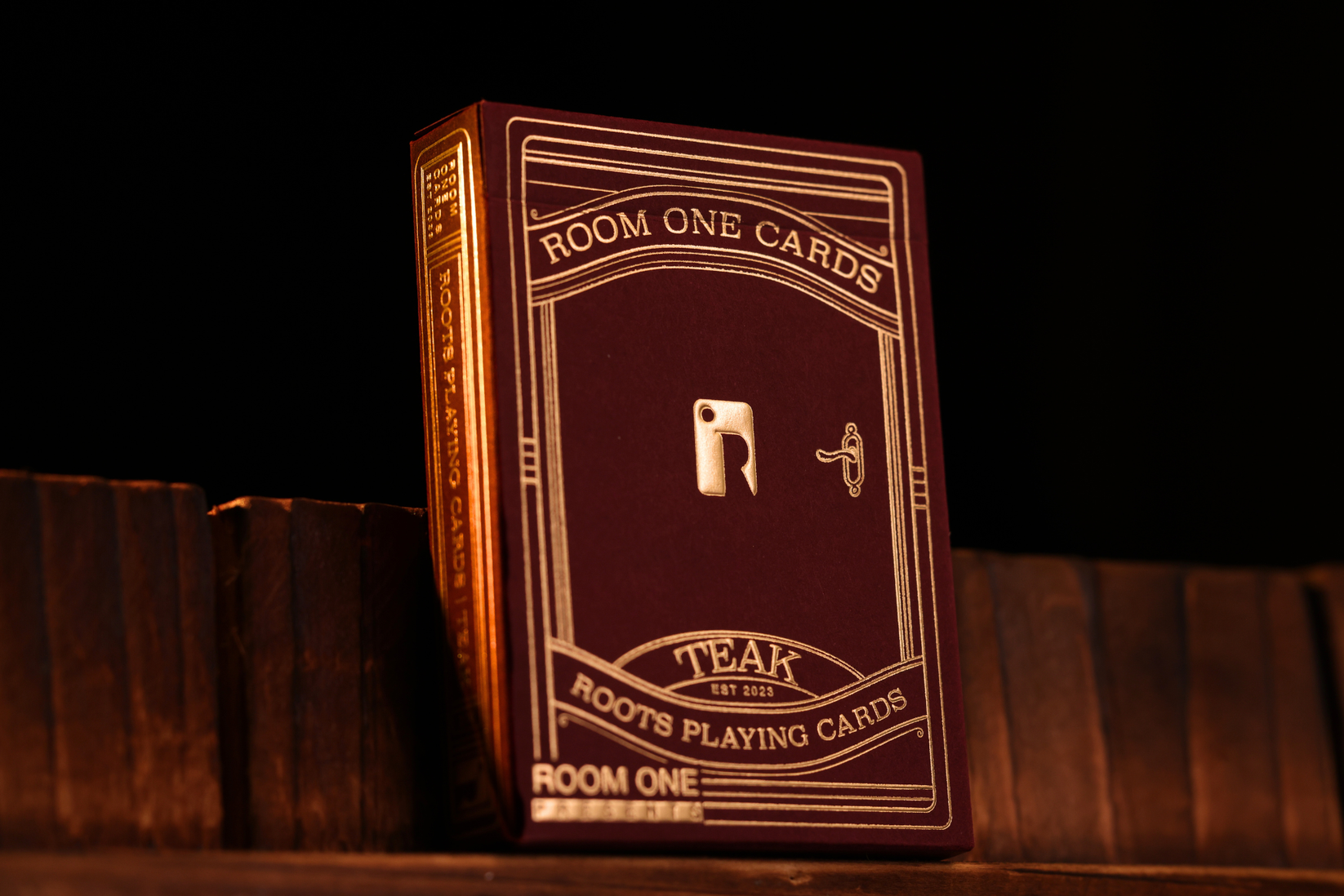 Red Roots Playing Cards - Teak Edition – Room One Cards