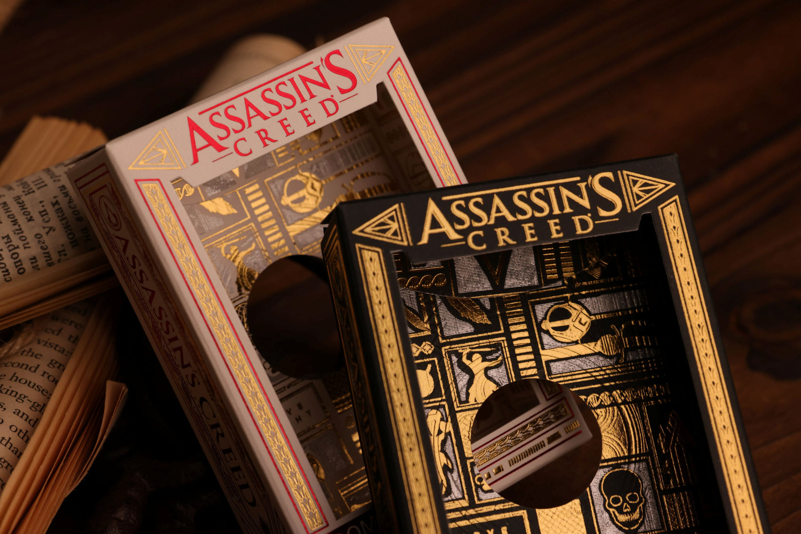 Assassin's Creed Legacy Playing Cards - BLACK SIGNATURE Edition – Room ...